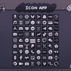 Gothic Man App Icon Set | Ios App Icons, Cute Kawaii Wallpapers and ...