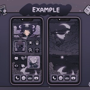 Gothic Man App Icon Set | Ios App Icons, Cute Kawaii Wallpapers and ...