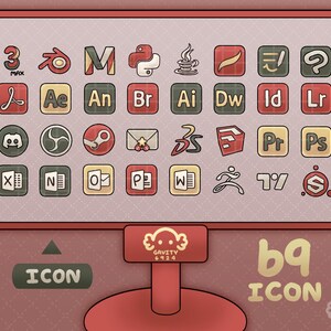 Christmas Present Desktop Theme Background Wallpaper Organizer Set ...