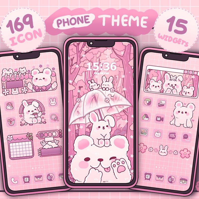 Kawaii App Icons - Etsy