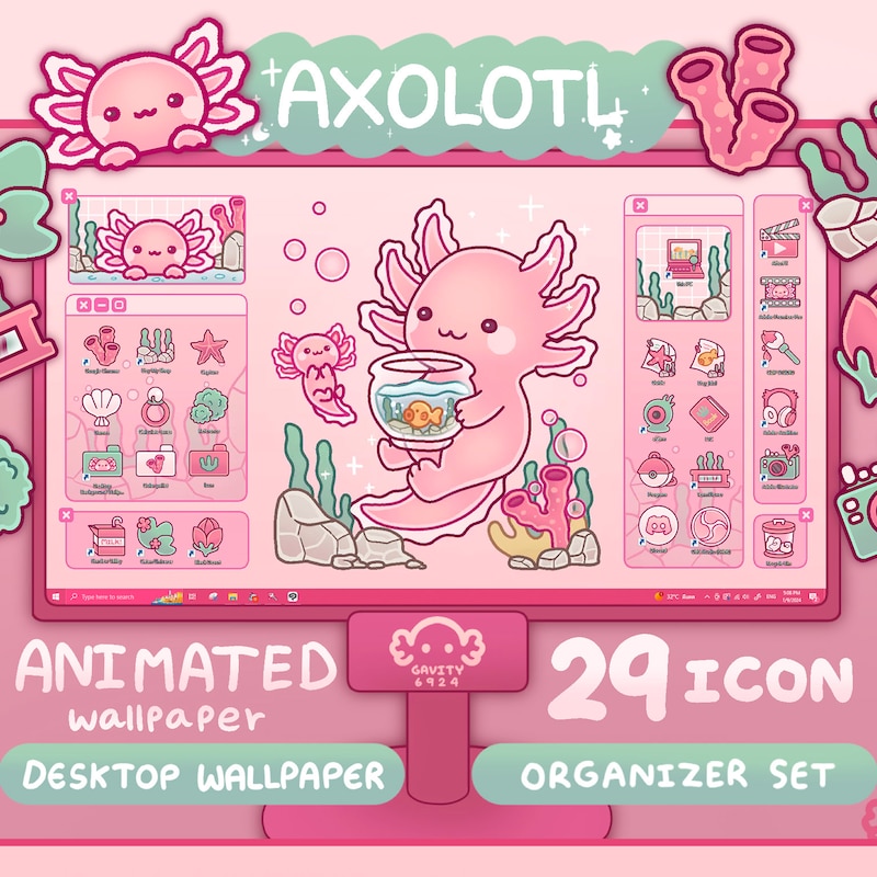 Animated Windows Desktop - Etsy UK