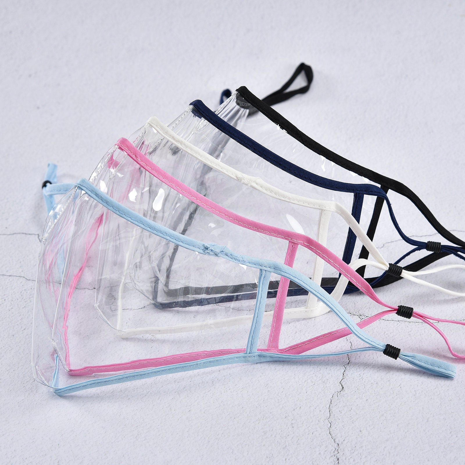 Clear/transparent Face Mask, PVC Mask, Lip Language Masks, Fashion ...