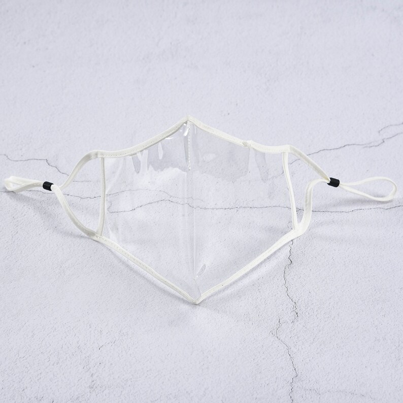 Clear/transparent Face Mask, PVC Mask, Lip Language Masks, Fashion ...