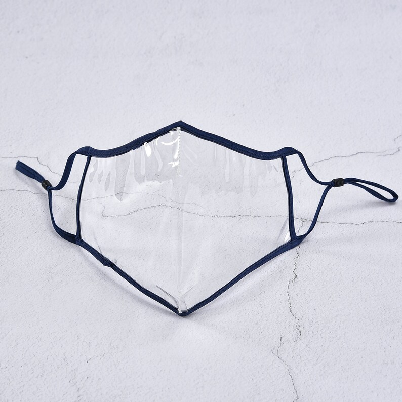 Clear/transparent Face Mask, PVC Mask, Lip Language Masks, Fashion ...