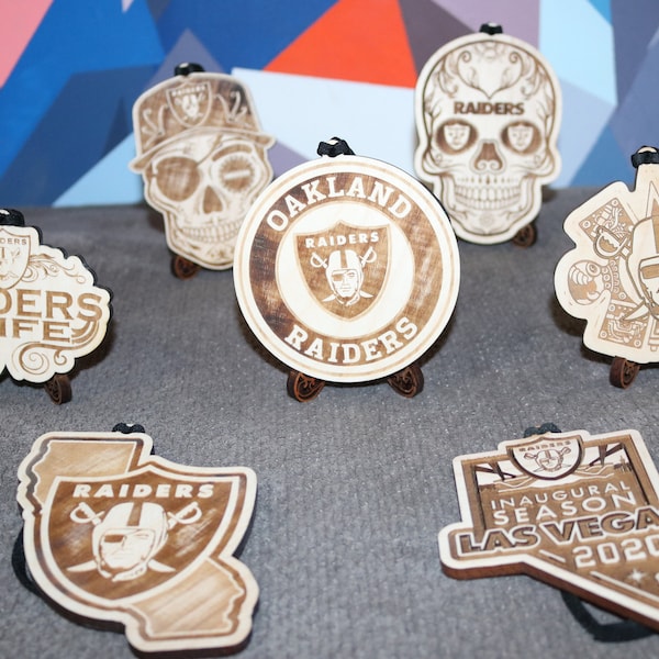 Raiders Charm - Etsy