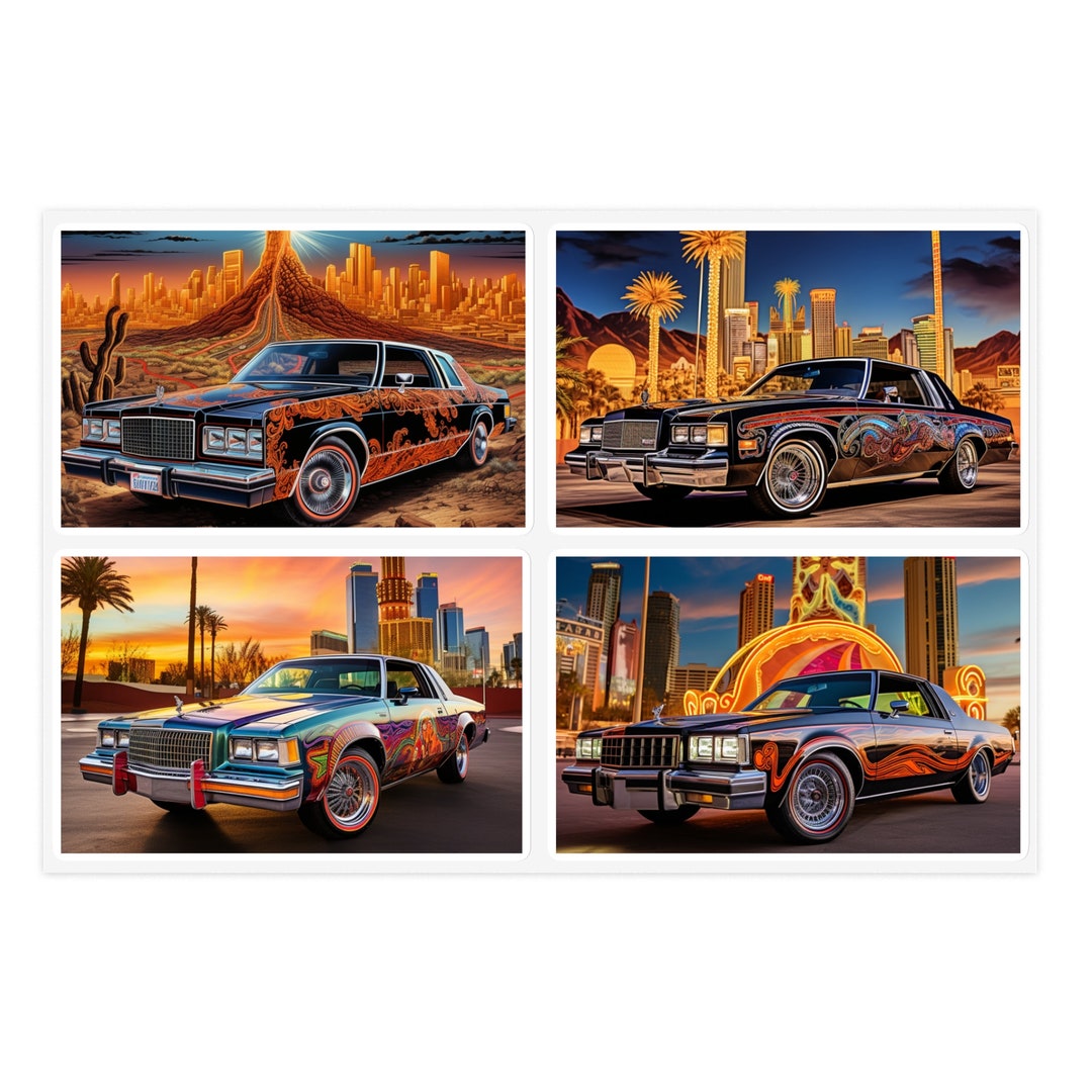1978 Buick Regal Lowrider Style Sticker Sheets - Etsy