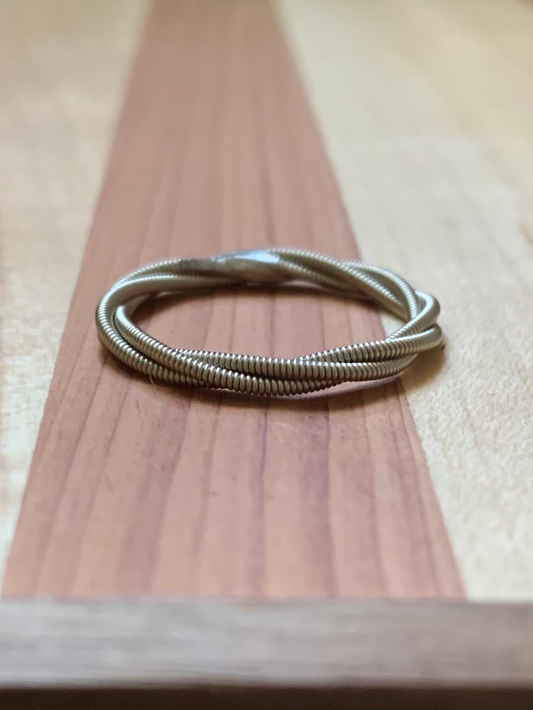Guitar String Ring THICK, Stackable Ring, Gift for Guitarist, Stacking ...