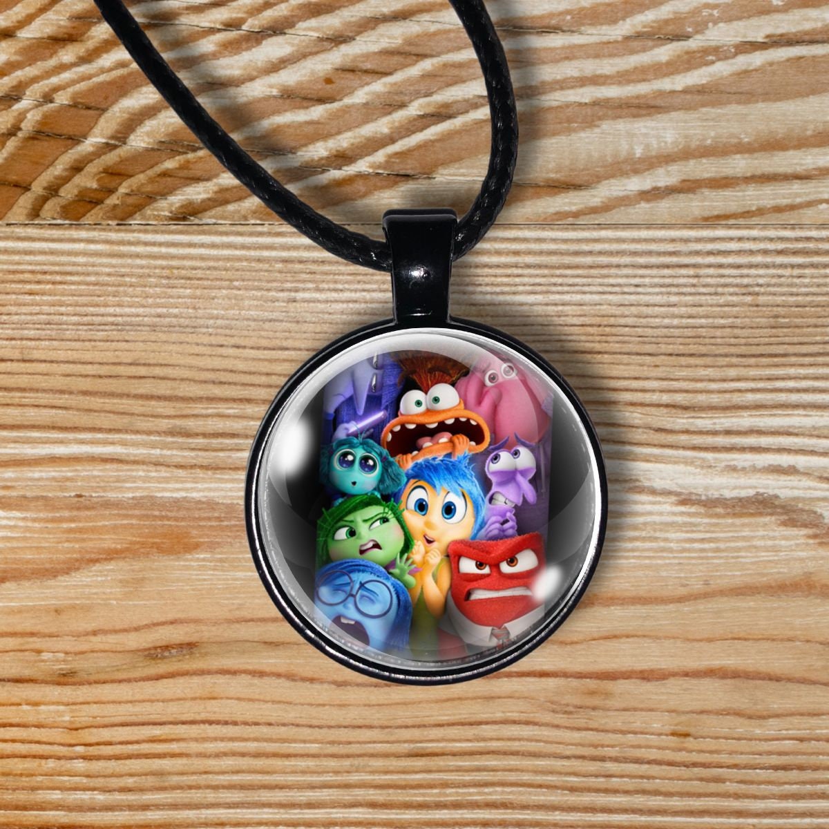 Inside Out 2 Necklace, Inside Out, Pixar Gift, Inside Out 2 Jewelry - Etsy