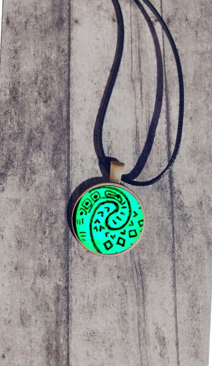 Heart of Tafiti Pendant Necklace, Moana Necklace, Ocean Necklace - Etsy