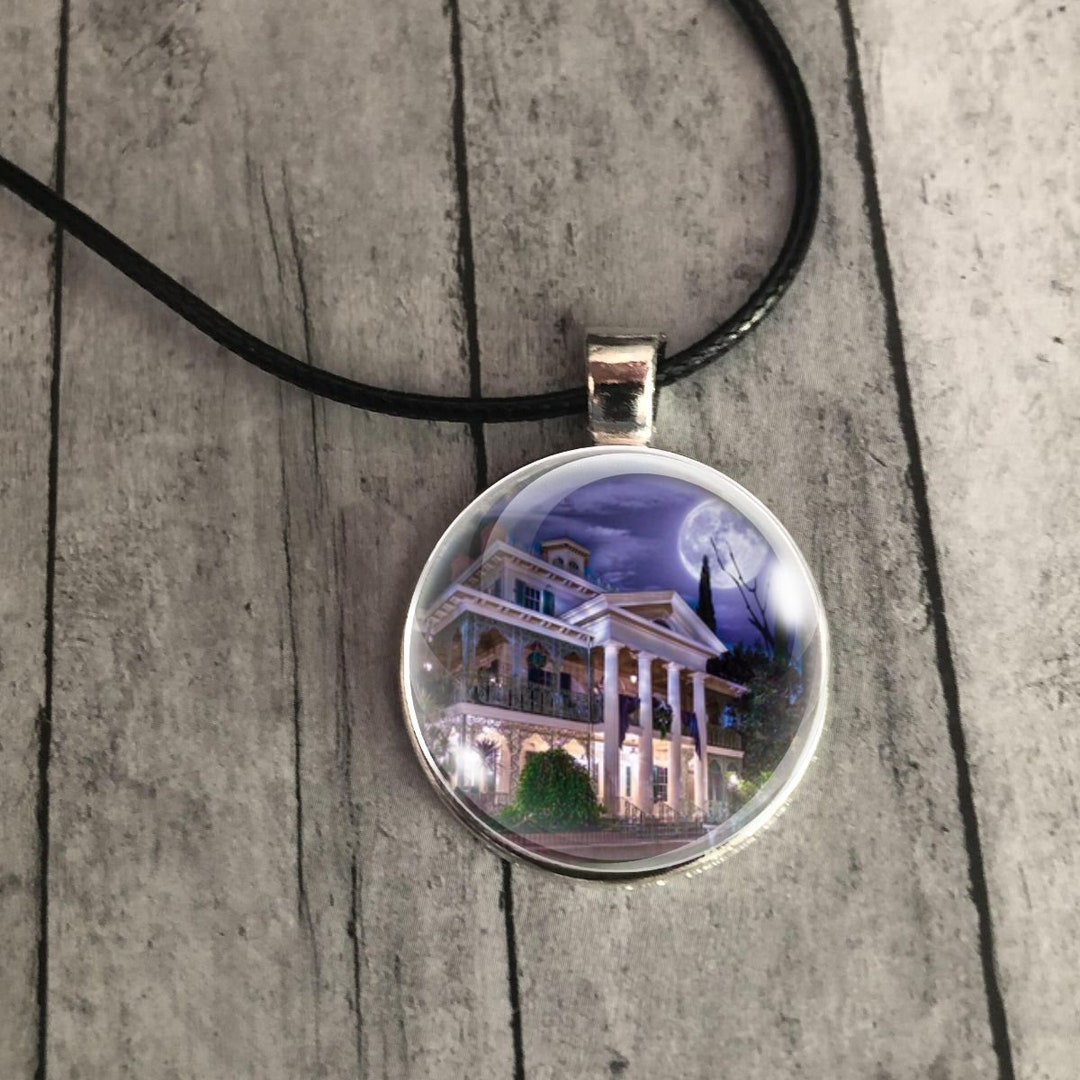 The Haunted Mansion Pendant Necklace, Haunted Mansion Necklace, the ...
