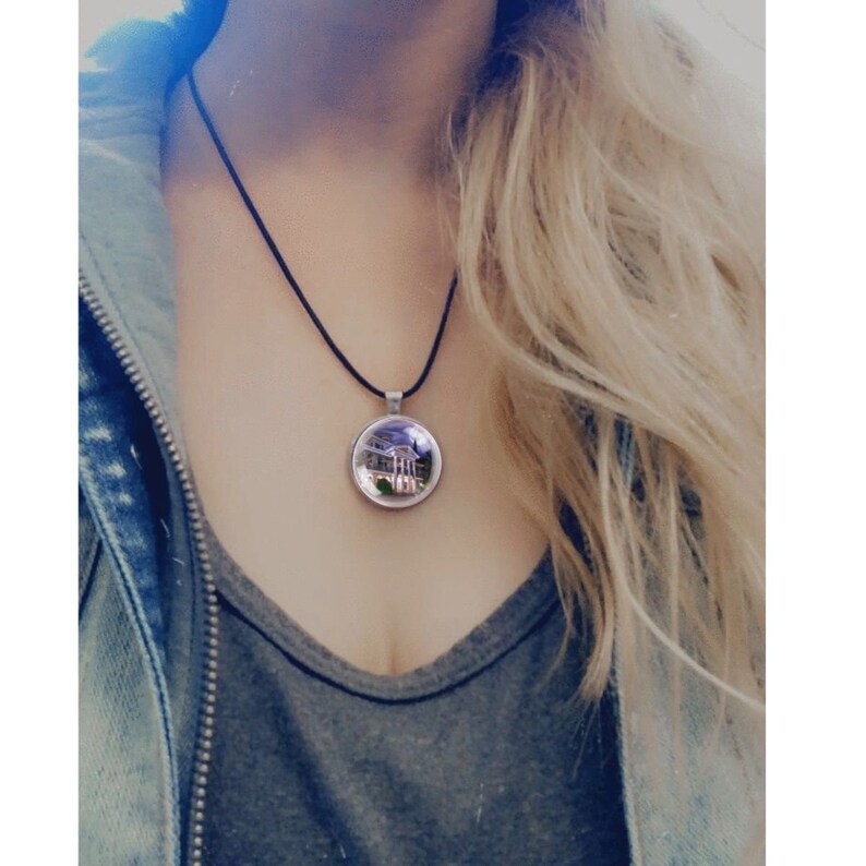 The Haunted Mansion Pendant Necklace, Haunted Mansion Necklace, the ...
