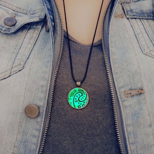 Heart of Tafiti Pendant Necklace, Moana Necklace, Ocean Necklace - Etsy