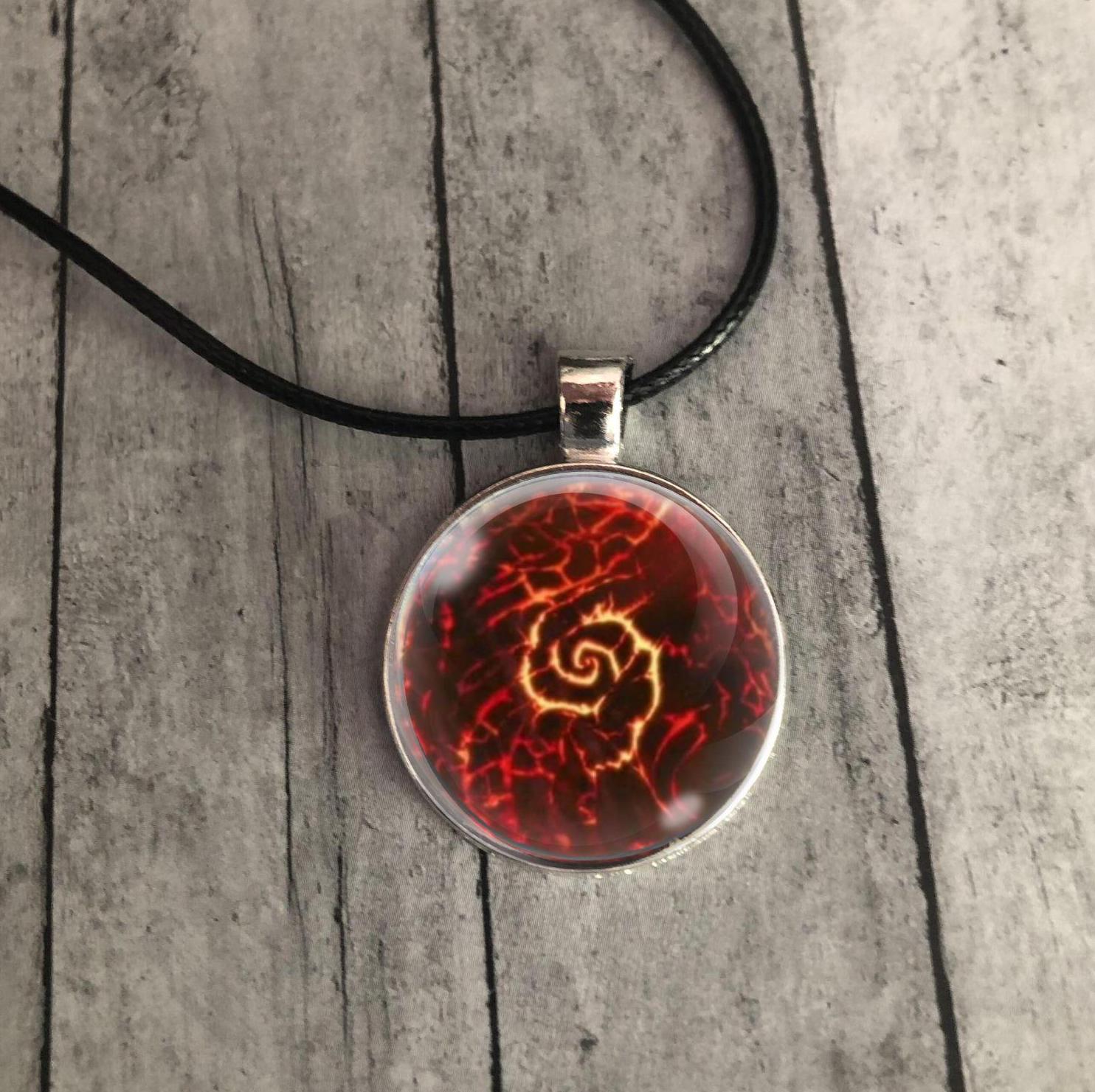 Heart of Te Ka Pendant Necklace, Moana Necklace, Ocean Necklace, Te Ka ...