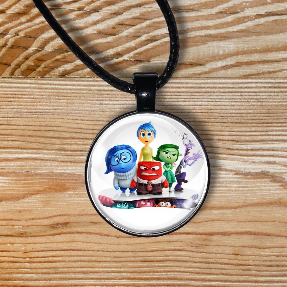 Inside Out 2 Necklace, Inside Out, Pixar Gift, Inside Out 2 Jewelry - Etsy