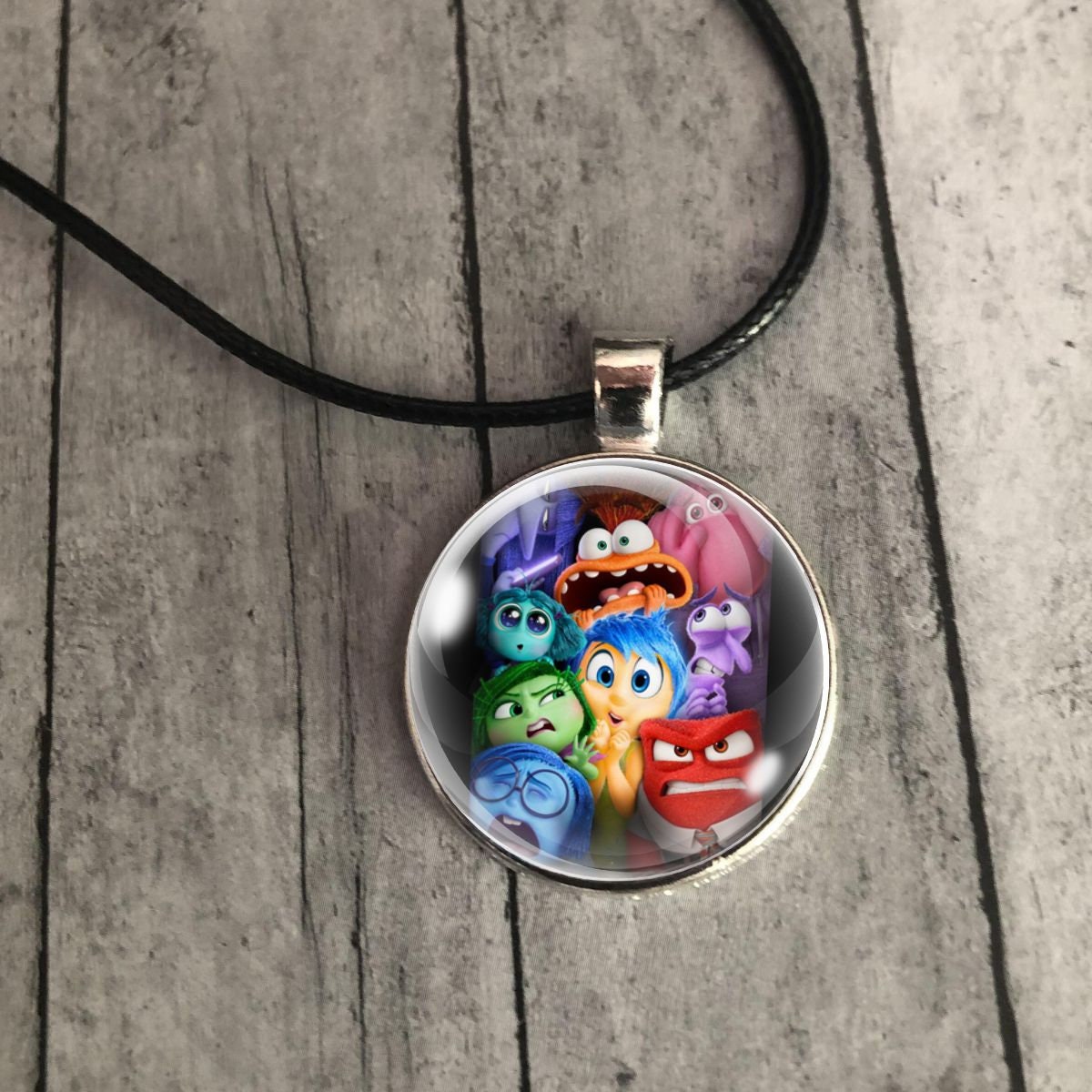 Inside Out 2 Necklace, Inside Out, Pixar Gift, Inside Out 2 Jewelry - Etsy