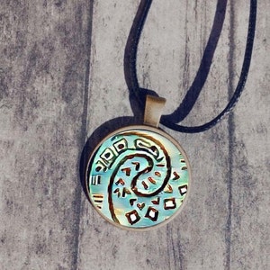 Heart of Tafiti Pendant Necklace, Moana Necklace, Ocean Necklace - Etsy