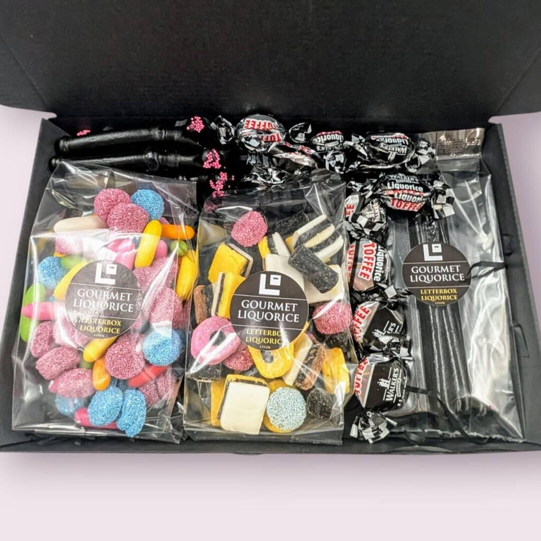 Great British Liquorice Selection Box Personalised - Etsy UK