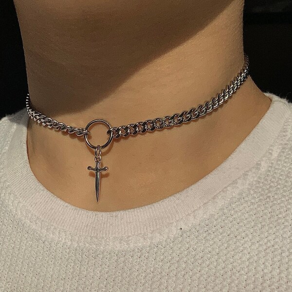 O Ring Choker - Etsy
