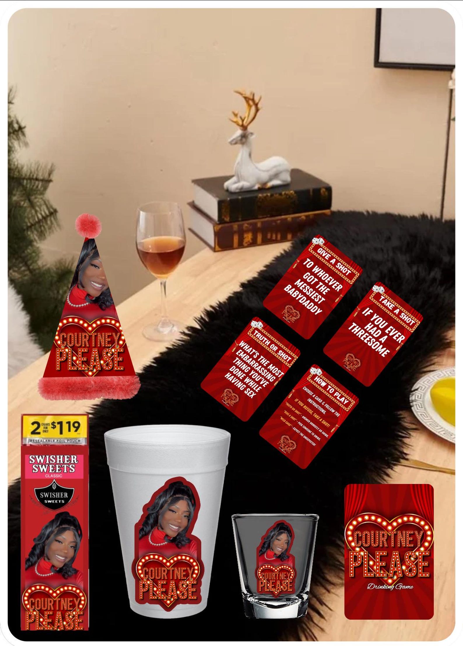 Caresha Please Edible Digital Template - Etsy