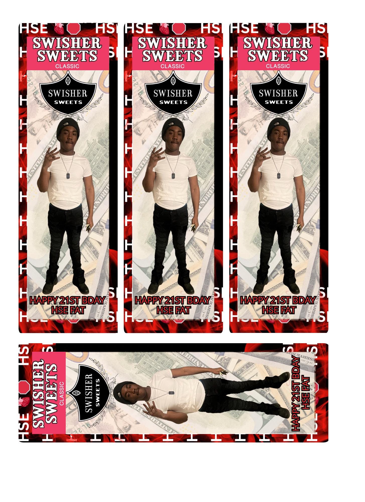 Swisher Sweet Template - Etsy
