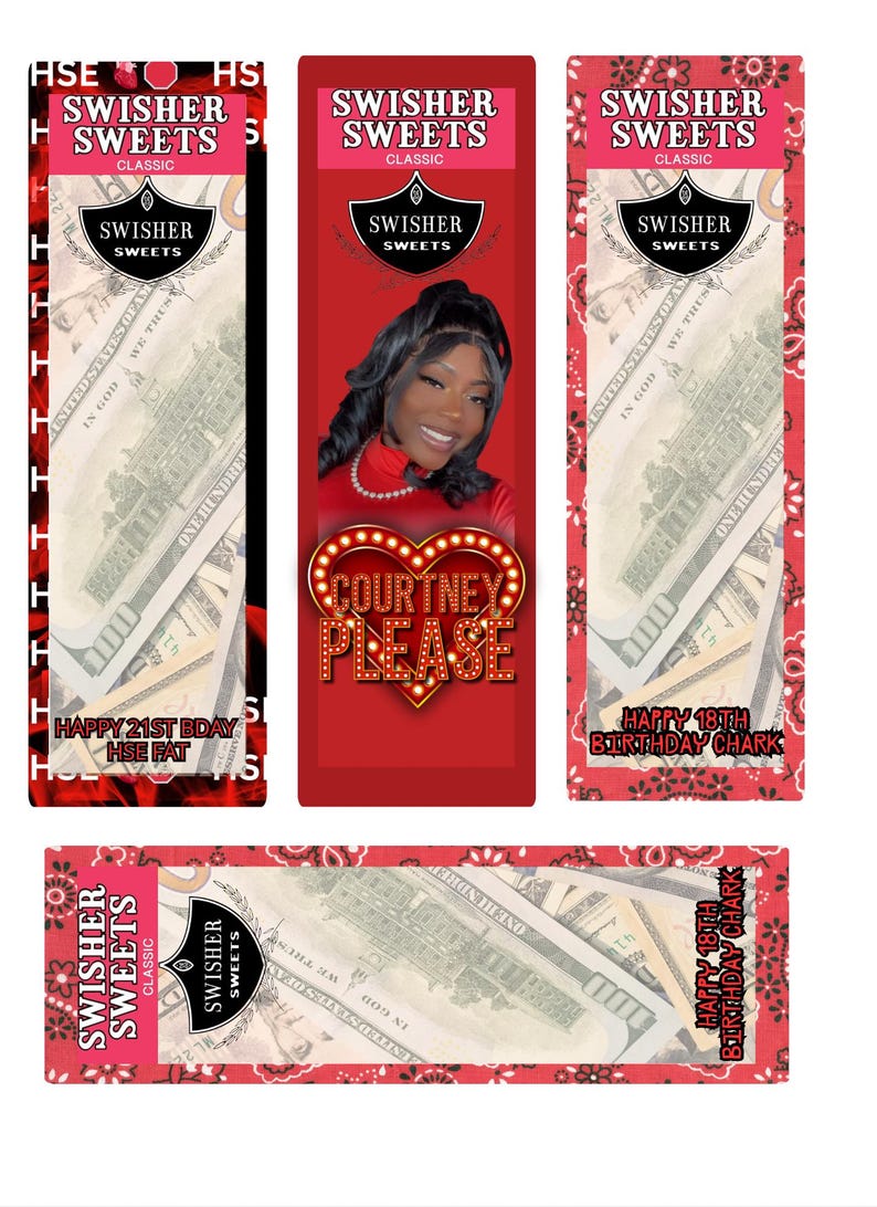 Swisher Sweet Template - Etsy