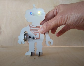 Light up Robot | Etsy