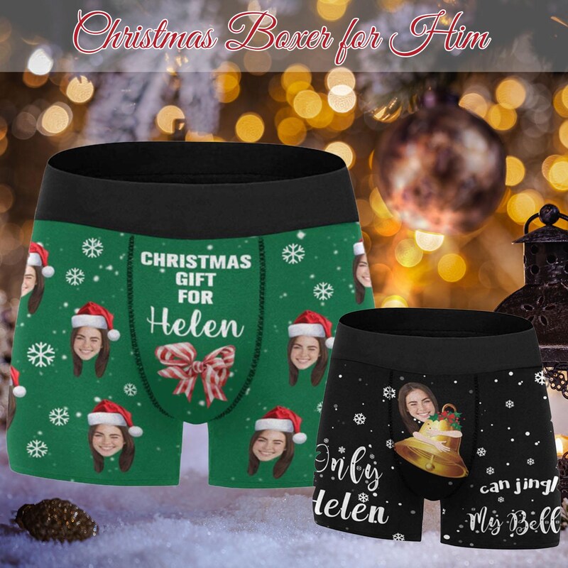Christmas Underwear - Etsy