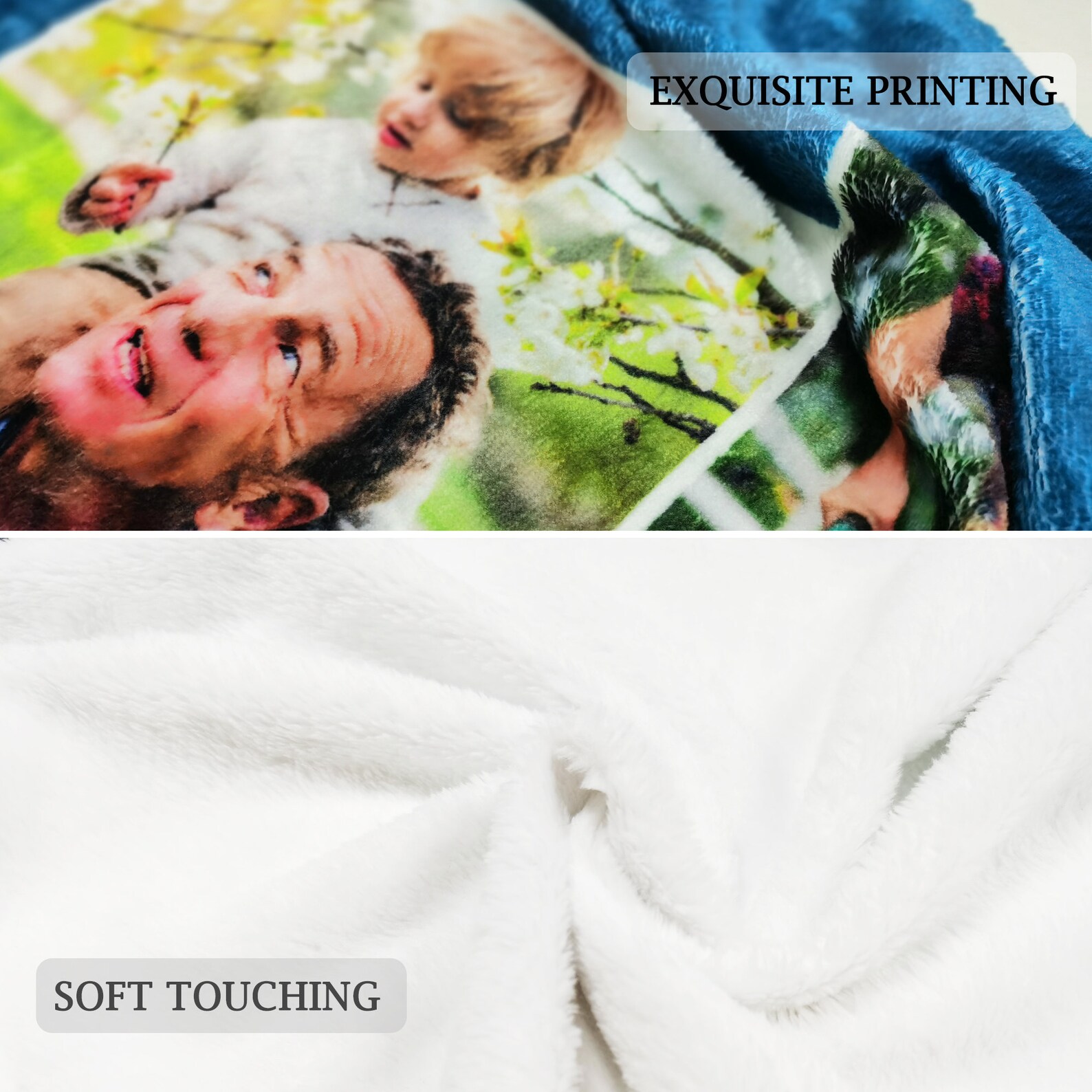 Personalized Friend Fleece Throw Blanket, Custom Names - Etsy
