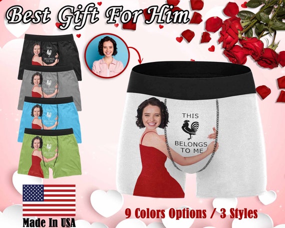 Custom Boxers With Face Custom Boxers Briefs With Face - Etsy