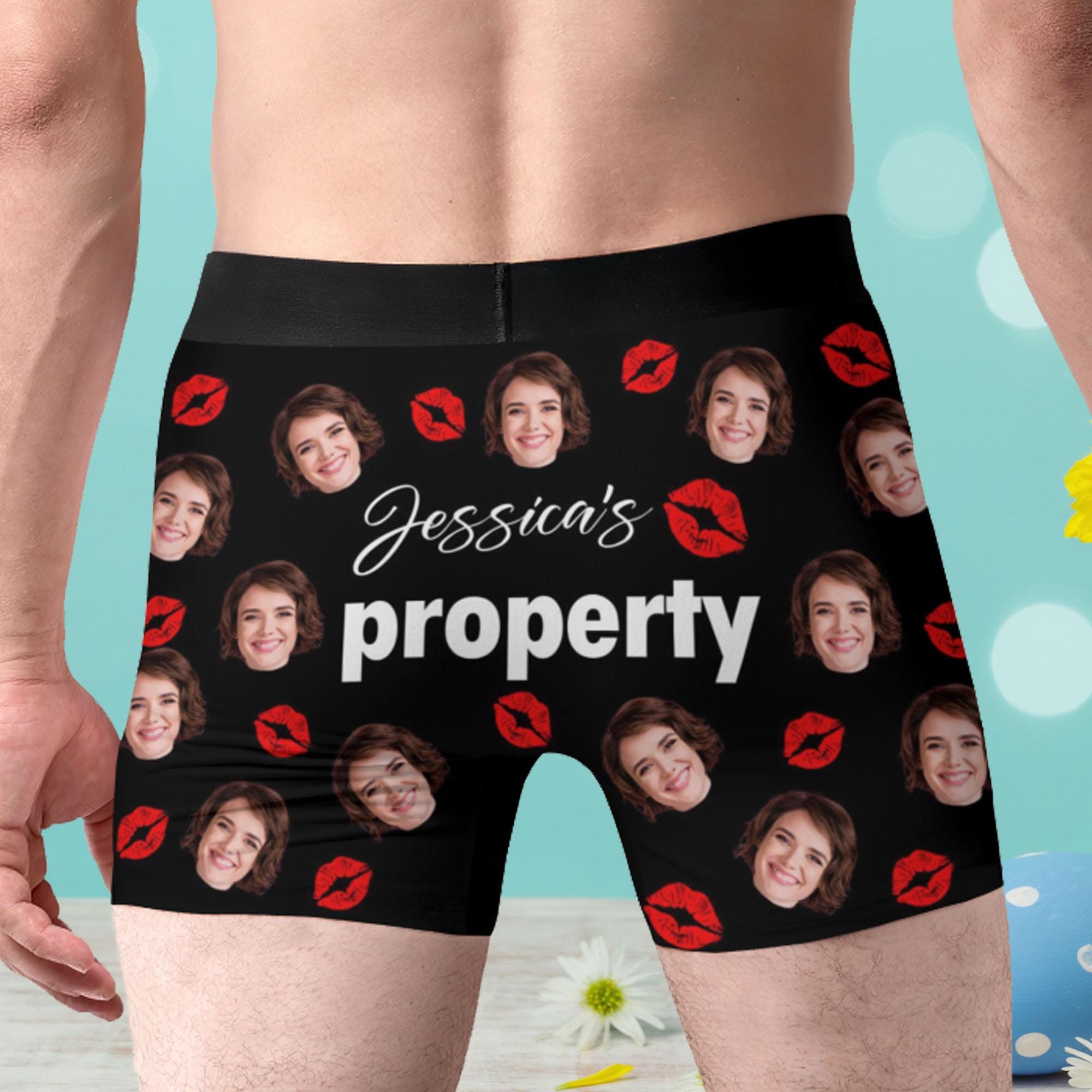 Personalized Face Boxers: Custom Valentine's Day Underwear Gift - Etsy