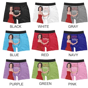Custom Boxers With Face, Custom Boxers With Picture, Personalized Boxer ...