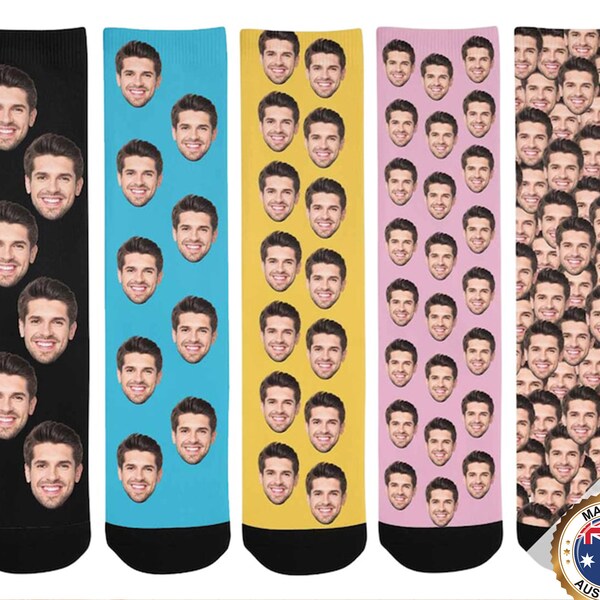 Custom Face Socks - Etsy