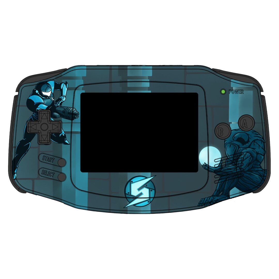 Metroid Custom Gameboy Artwork Digital Download Ready for Printing - Etsy