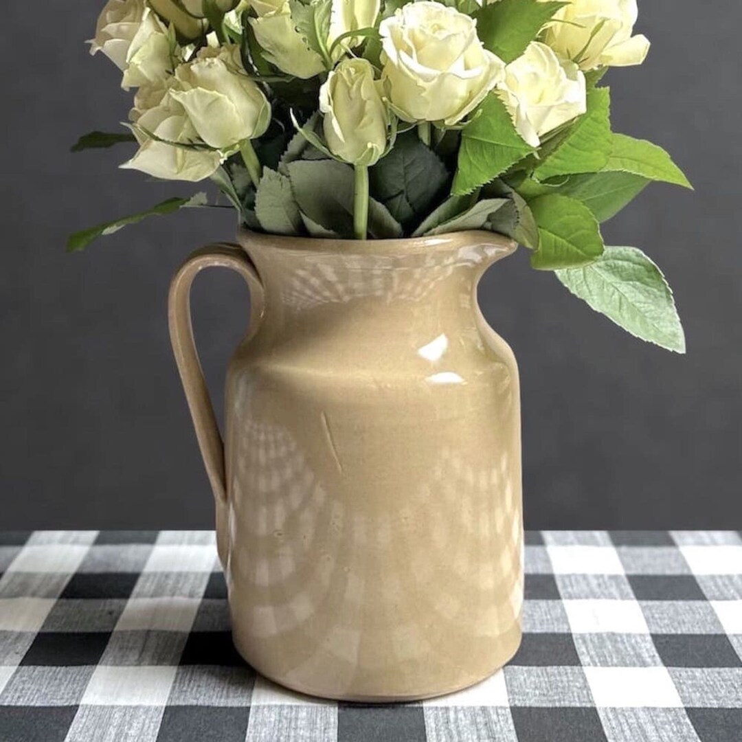 Moira Pottery Large Farmhouse Stoneware Jug - Etsy