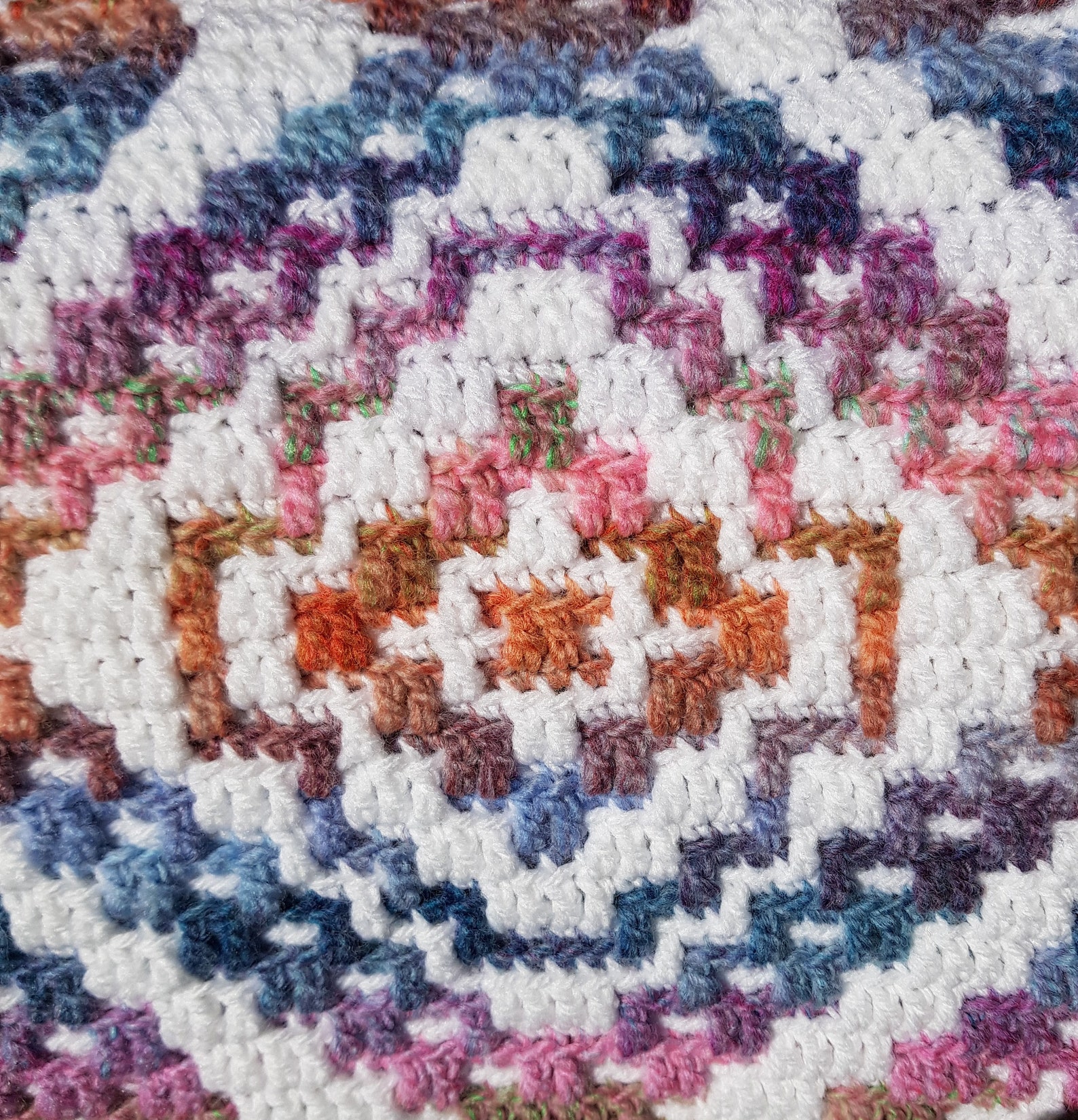 Mosaic Overlay Crochet Blanket Pattern Daydreams PDF File - Etsy