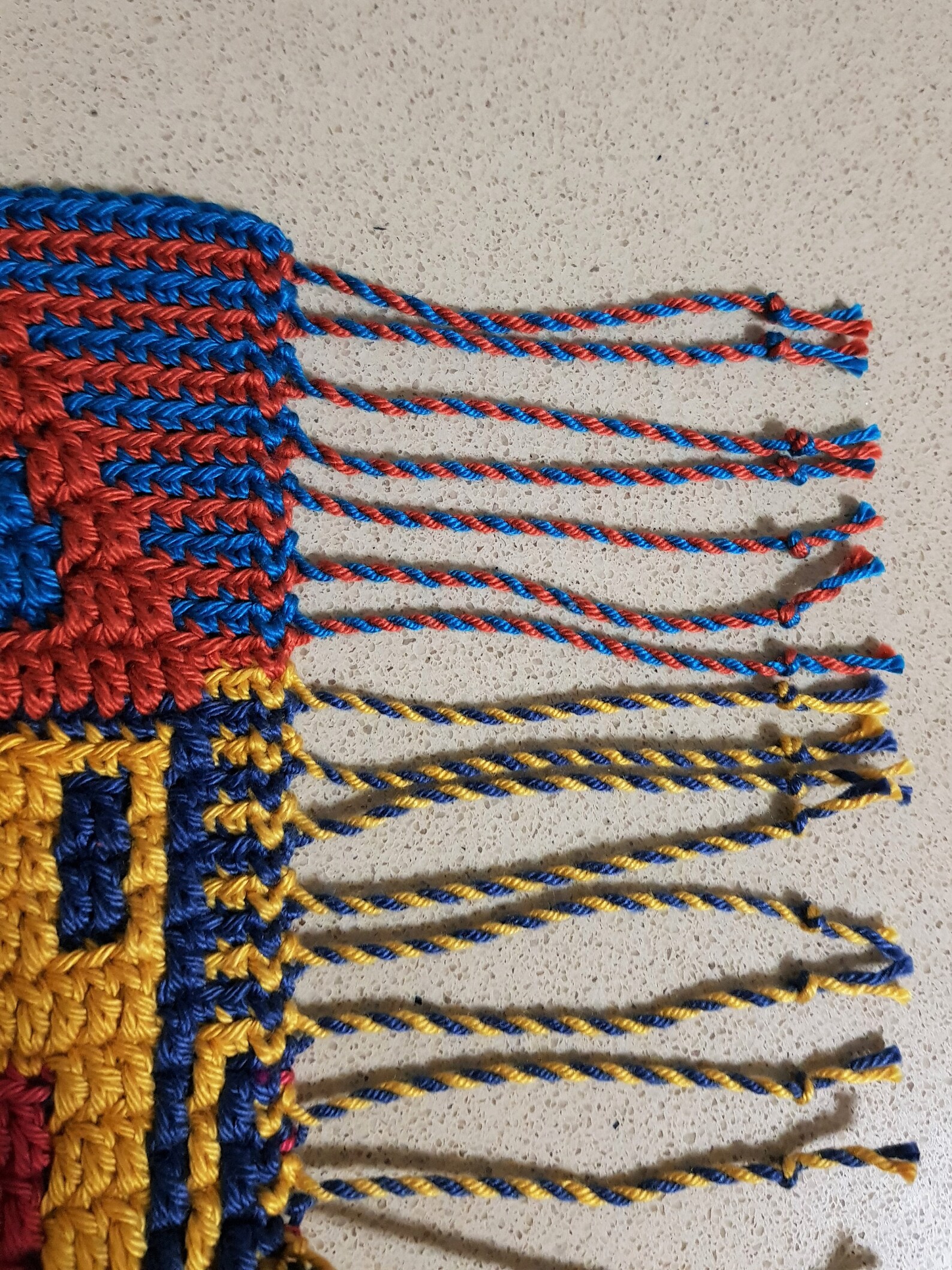 Mosaic House Runner Crochet Pattern: Overlay Technique (PDF File) - Etsy