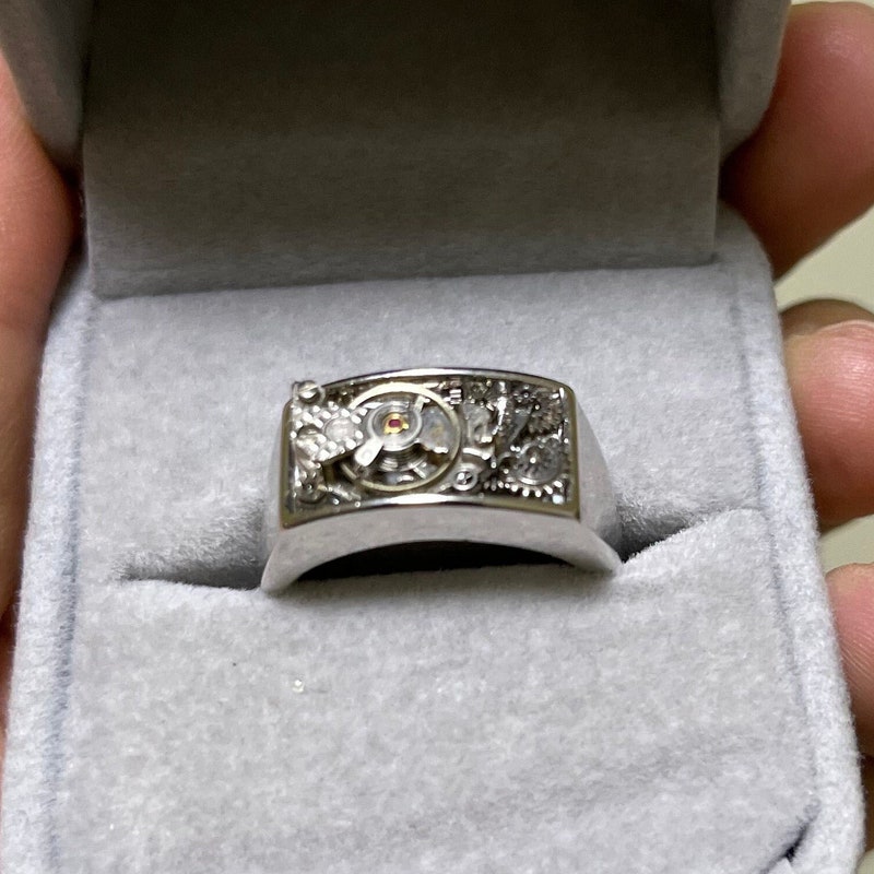Mechanical Ring - Etsy