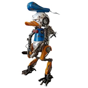 Donald Duck Mechanical Mutant 3D Robot Creature Animals Handmade ...