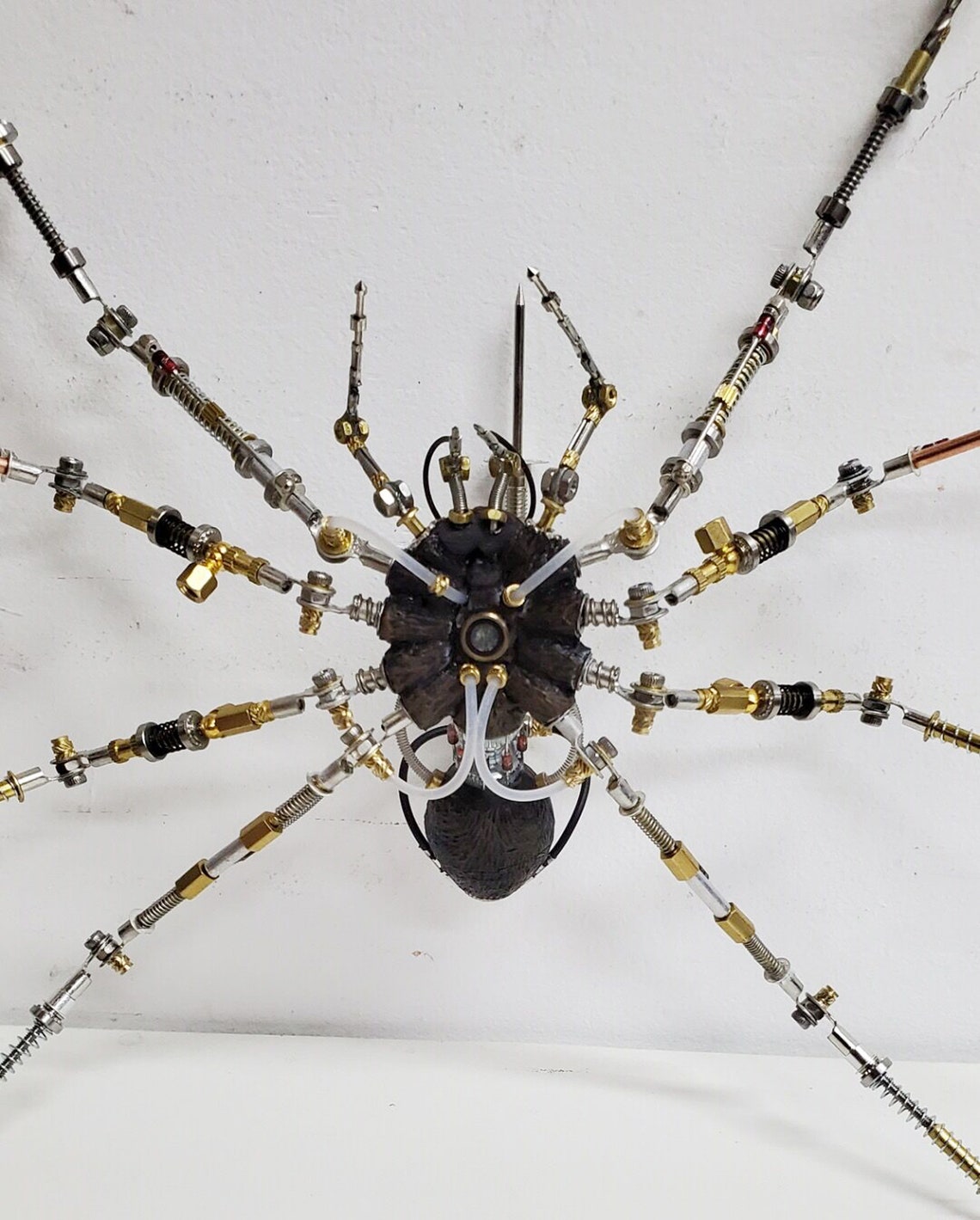 Mechanical Steampunk Spider Mutant Robot Sculpture Made by New Watch ...