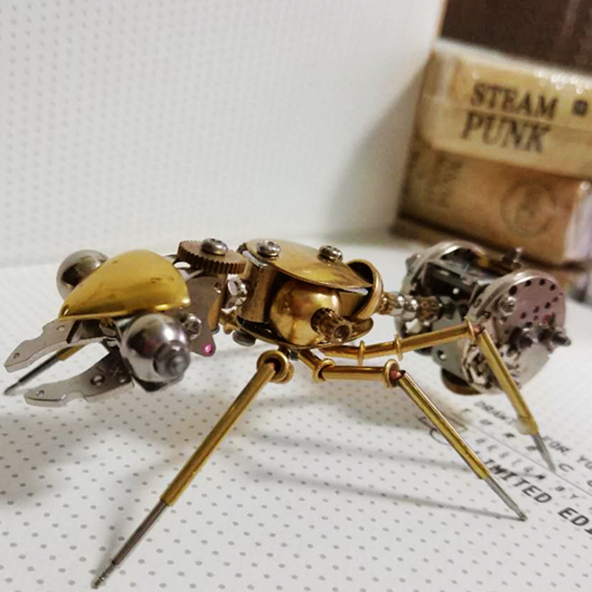 Steampunk Brass Mechanical Ant Insect Industrial Work Art | Etsy