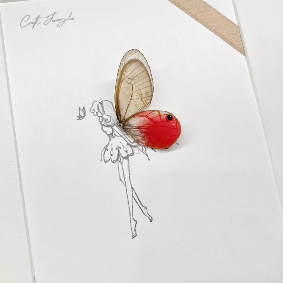 Fluttering Wings Angel Frame, Unique Butterfly Wing Art Decor, Unique ...