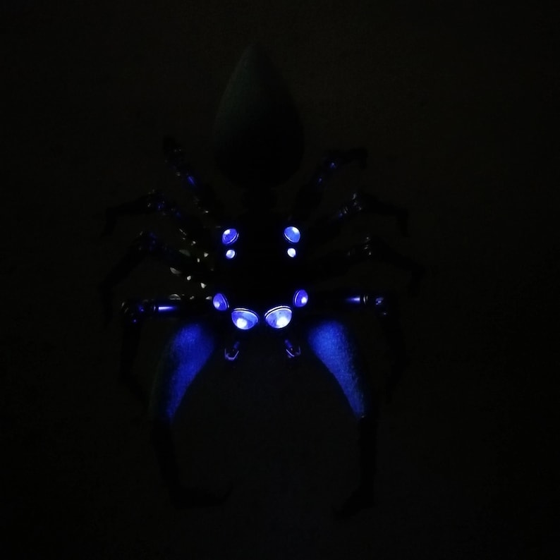 Mechanical Mutant 3D Jumping Spider Sculpture Handmade Sculpture Table ...