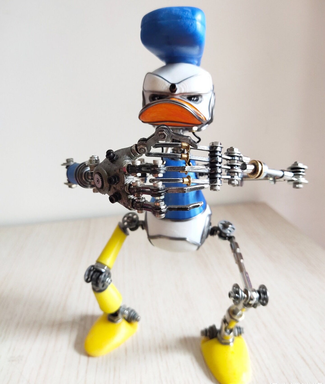 Donald Duck Mechanical Mutant 3D Robot Creature Animals Handmade ...