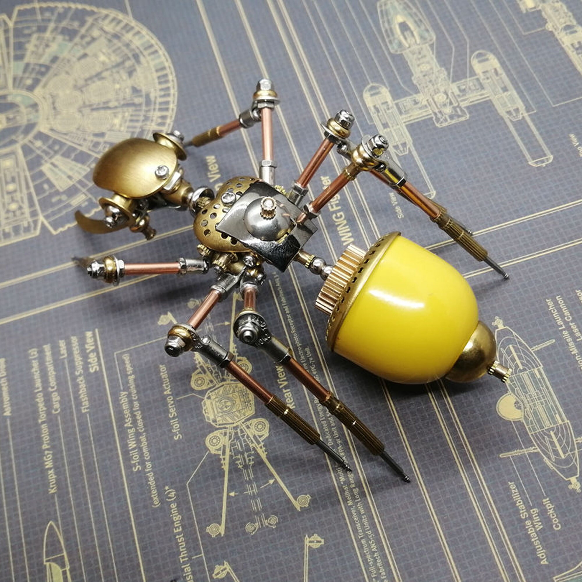 Steampunk Brass Mechanical Ant Insect Industrial Work Art | Etsy