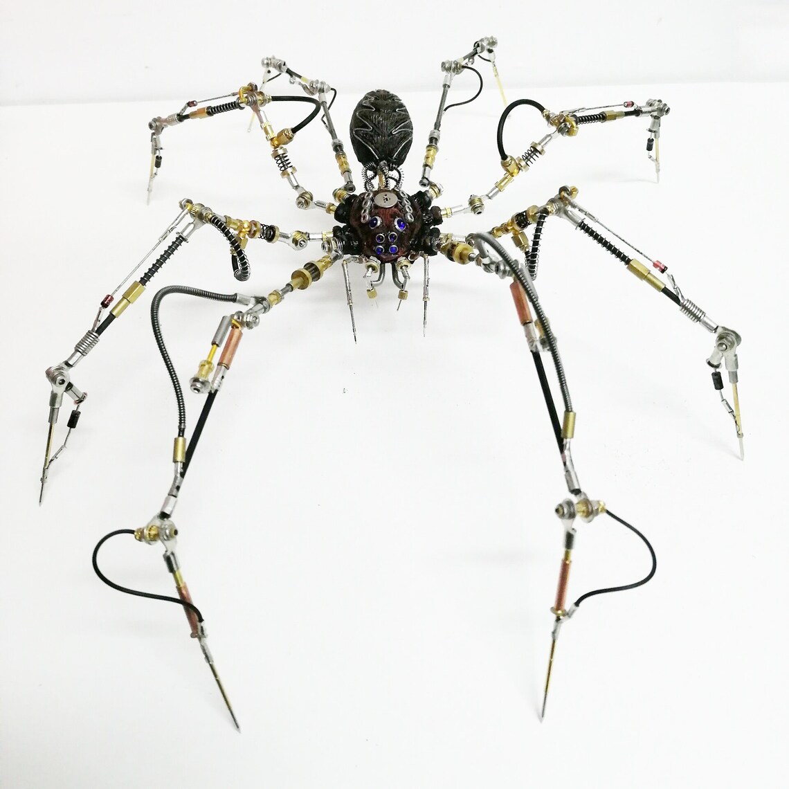 Mechanical Steampunk Spider Mutant Robot Sculpture Made by New - Etsy