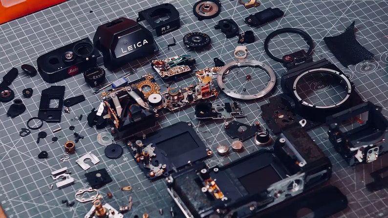 Disassembled 3D Mechanical Camera Deconstructed Art Decorative - Etsy