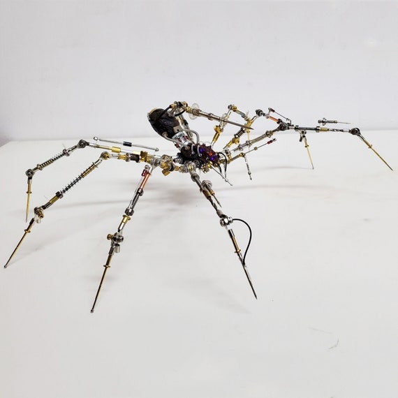 Mechanical Steampunk Spider Mutant Robot Sculpture Made by New | Etsy