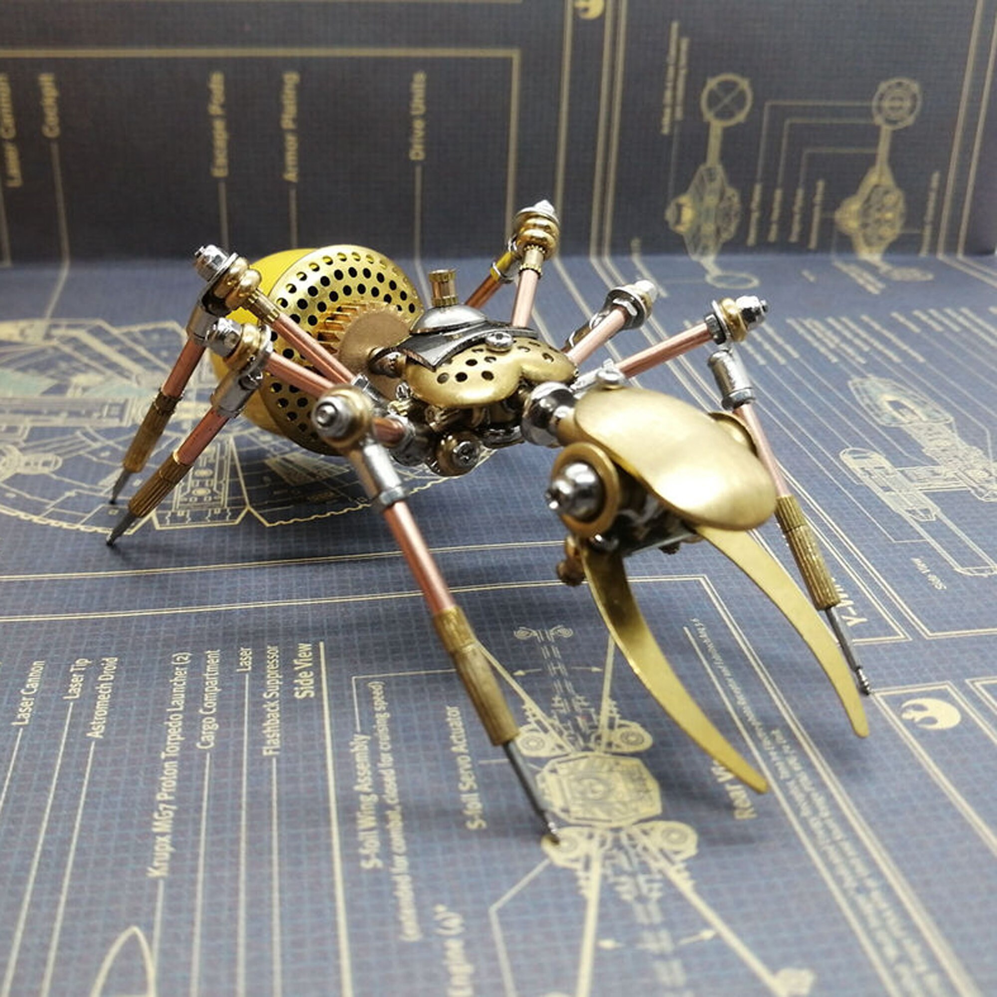 Steampunk Brass Mechanical Ant Insect Industrial Work Art | Etsy