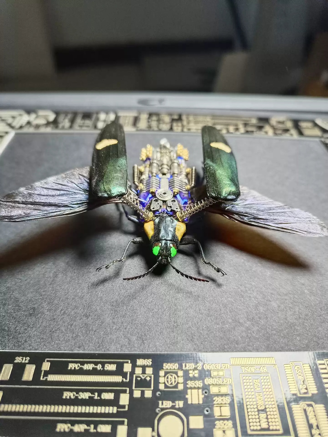 Steampunk Cyberpunk Beetle Insect Mechanical Creatures Kinetic - Etsy