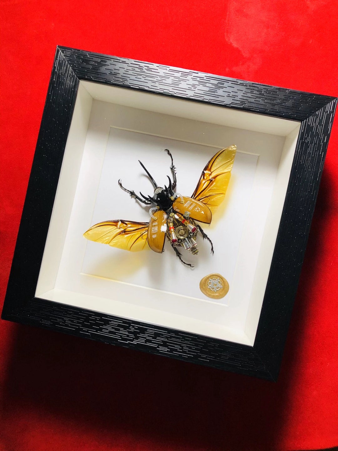 Steampunk Cyborg Mechanical Beetle Insects Bugs Kinetic Sculpture Art ...